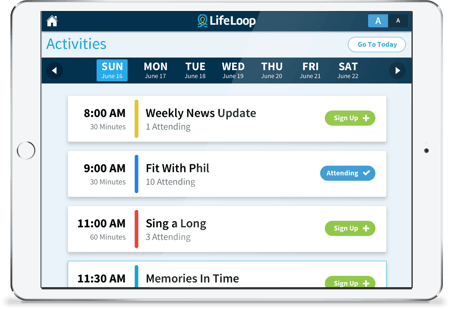 Stay “in the loop” with LifeLoop